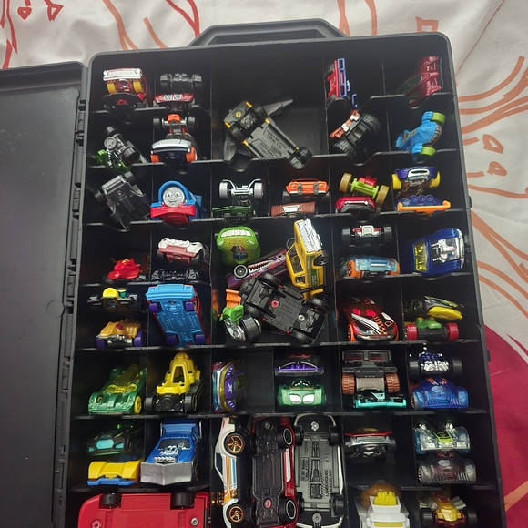 Hot Wheels | Toys | Toy Cars Collection With Storage Case | Poshmark